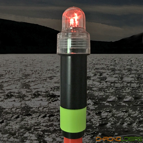 Baliza luminosa atropa automatica v3 naranja – Chrono Carpa