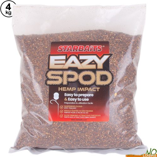 Starbaits eazi spod hemp impact spod mix 4kg – Chrono Carp