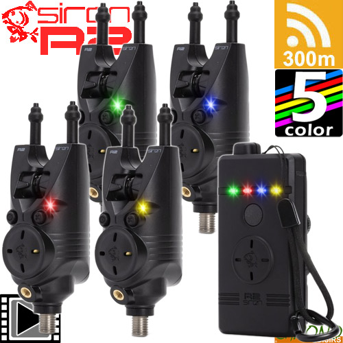 Nash siren r2 bite alarm set 4 1 – Chrono Carp