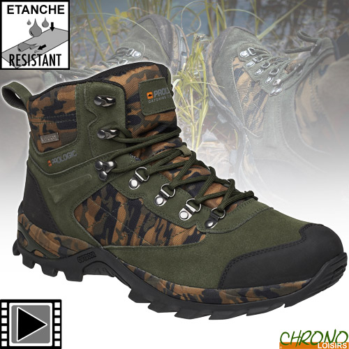 Prologic bank bound camo medium high trek boot – Chrono Carp