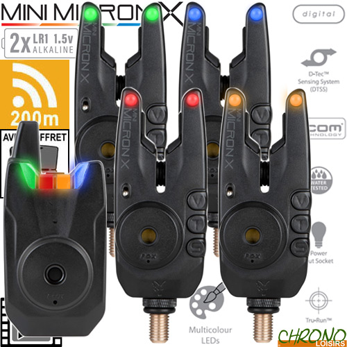 Coffret fox centrale 4 detecteurs mini micron x – Chronocarpe