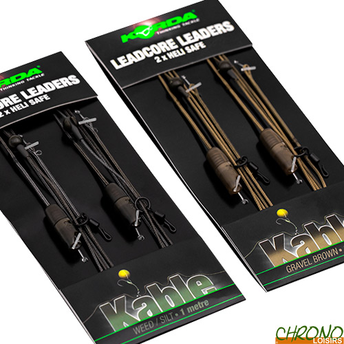 Korda leadcore leader heli safe 1m x2 – Chrono Carp