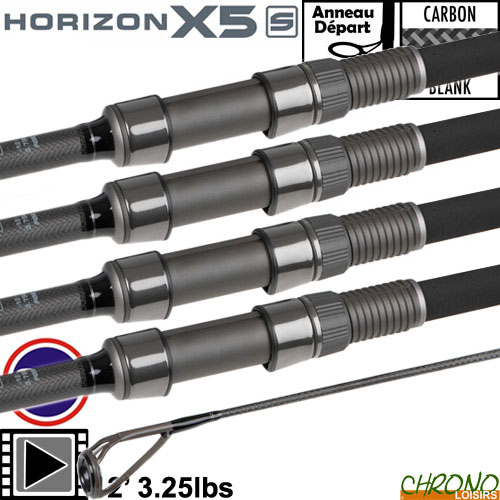 Fox horizon x5 s 12 3 25lbs full shrink rute x4 – Chrono Carpe