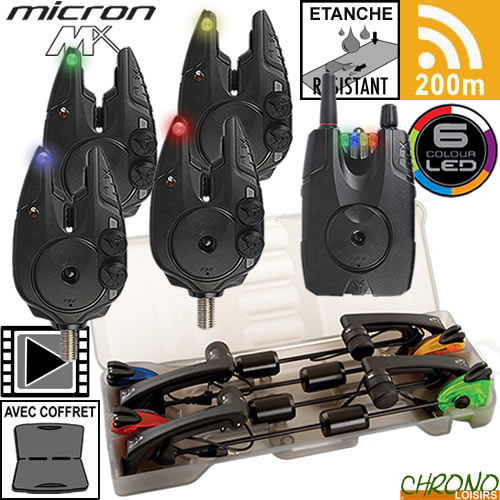 Set electronique fox micron mx 4d mk2 illuminated – Chrono Carpe